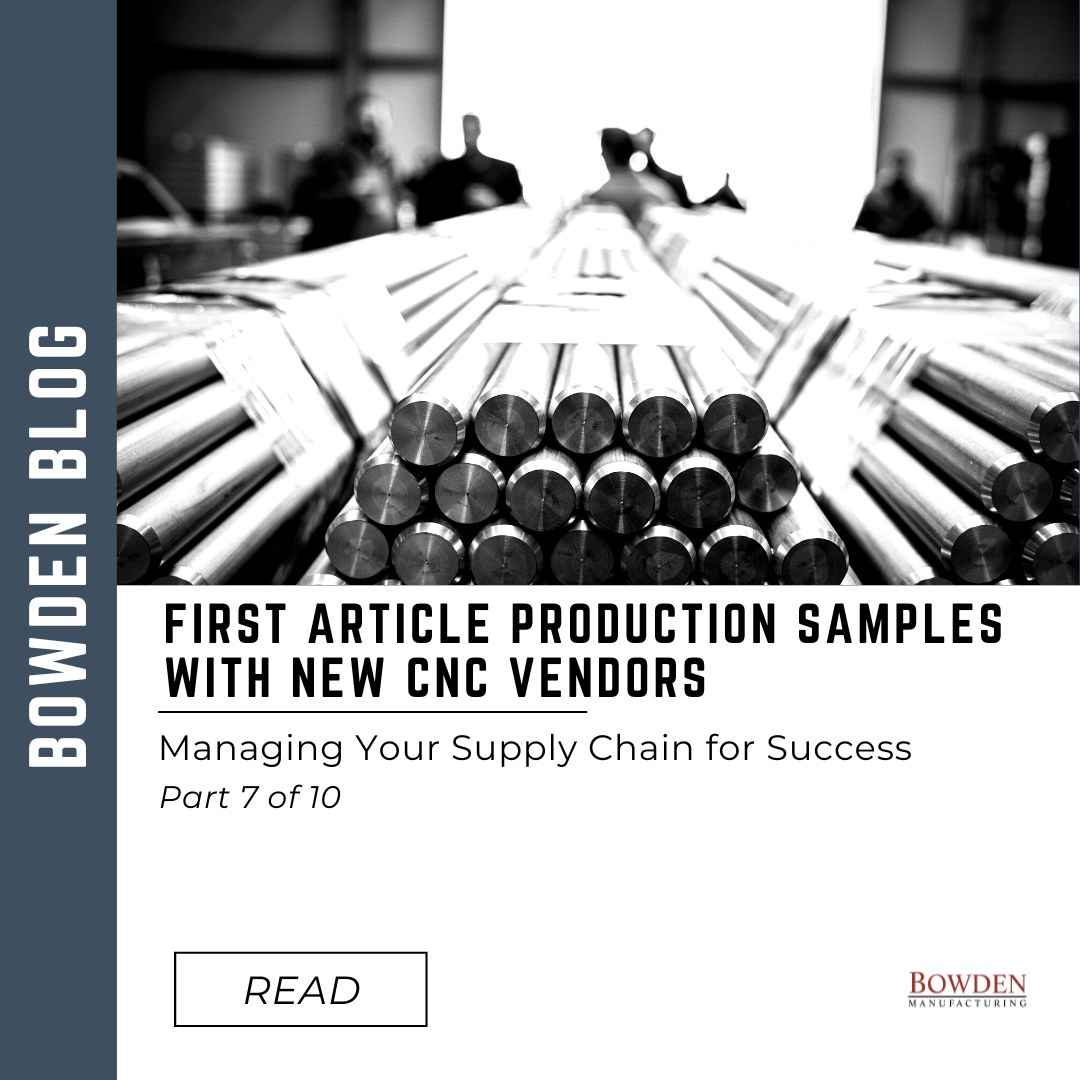 3 Key Points for Using First Article Production Samples with New CNC ...